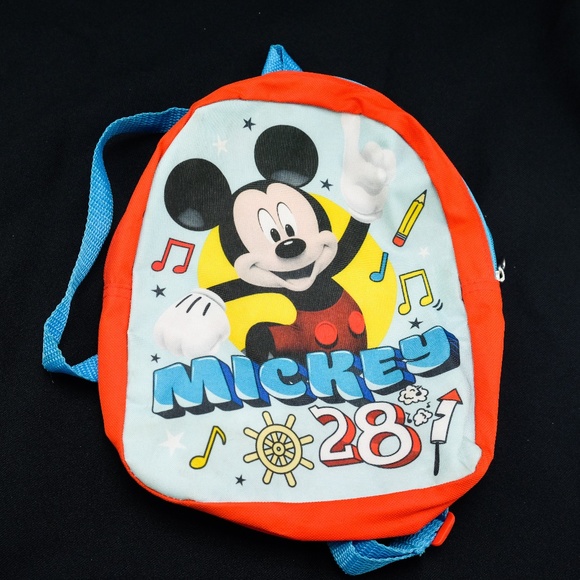 Disney | Accessories | Disney Mickey Mouse Kids Backpack Book Bag ...